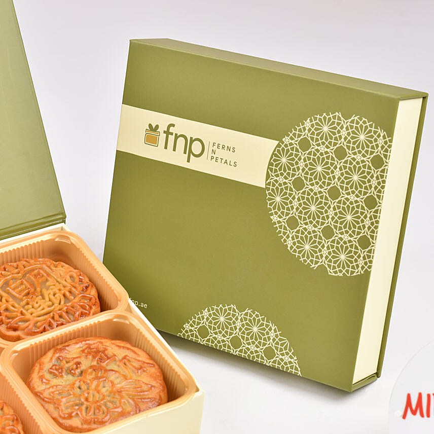 Order 4 Assorted Mooncakes Online | Same-Day Delivery UAE - Fnp.ae