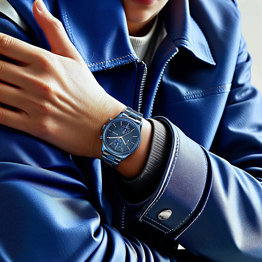 Order Titan Watch Blue Dial Gift For Him Online | Same-Day Delivery UAE ...