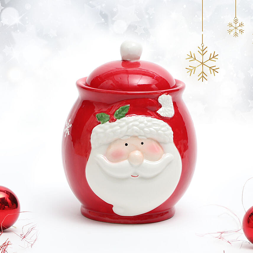 Order Set of 2 Ceramic Santa Pot Online | Same-Day Delivery UAE - Fnp.ae