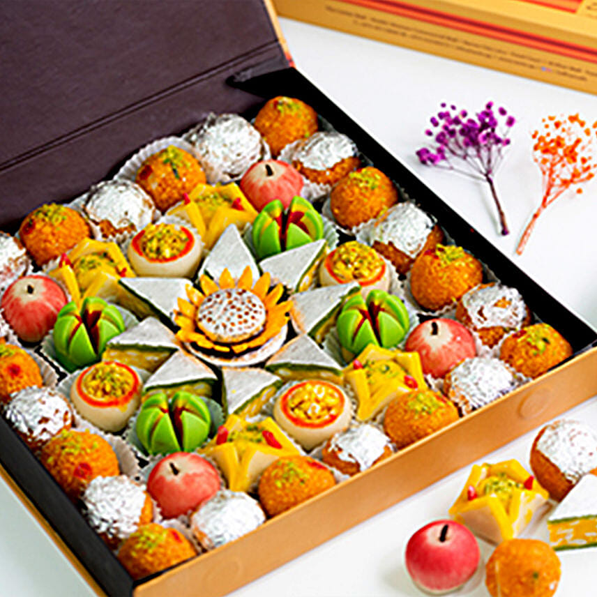 Online Assorted Box Of Royal Sweets Gift Delivery in Qatar - Fnp.ae