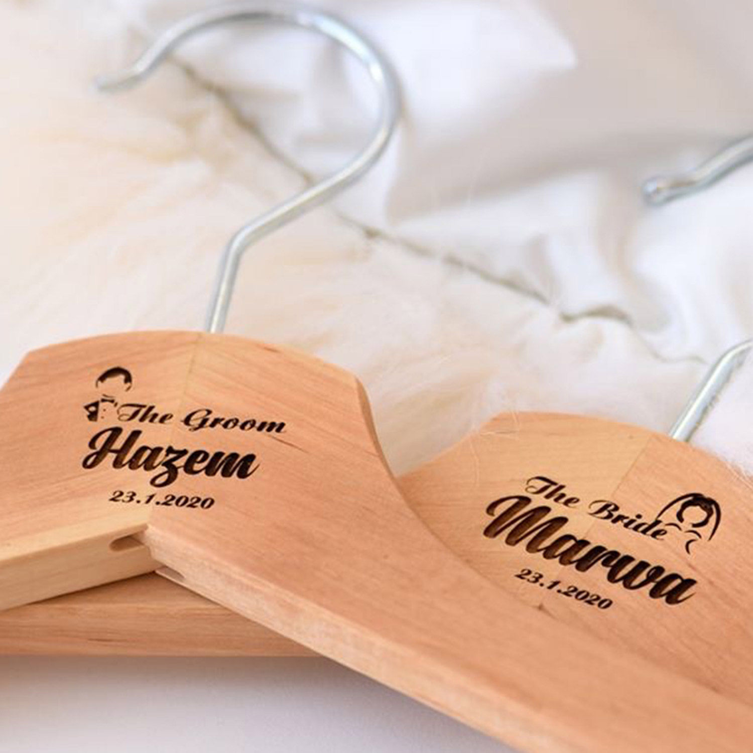 Order Personalised Engraved Wooden Hanger Online | Same-Day Delivery ...