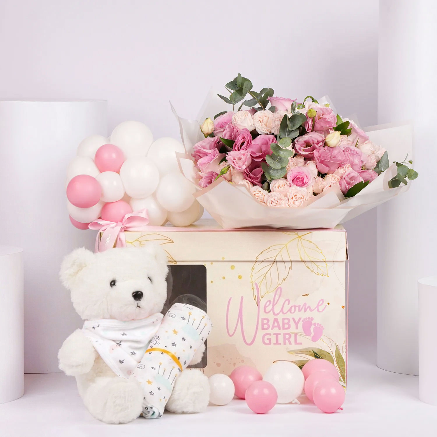 Order Baby Girl Gift Box Online | Same-Day Delivery UAE - Fnp.ae